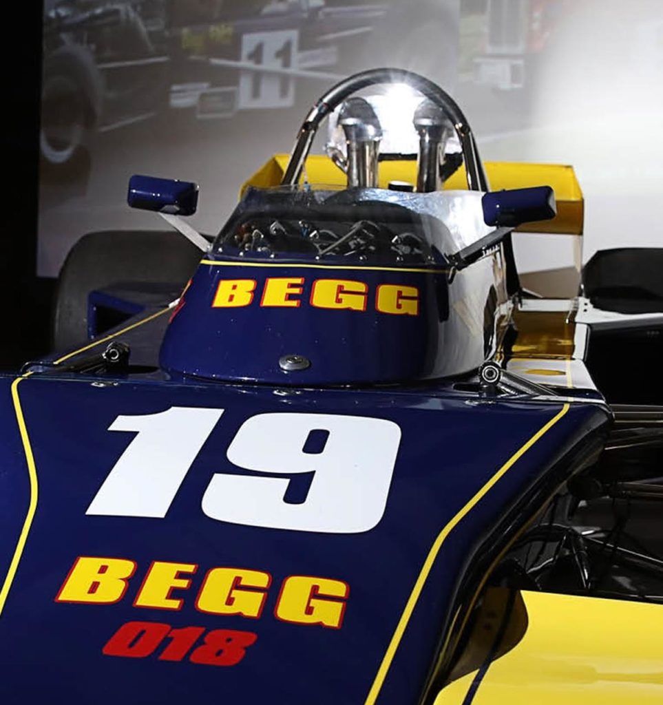 Motorsport legend George Begg coming home