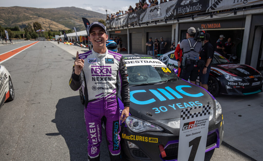 Vodanovich declared 2019-2020 Toyota 86 Champion