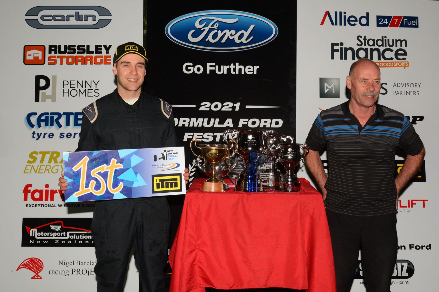 James Penrose wins Ford NZ Festival Trophy