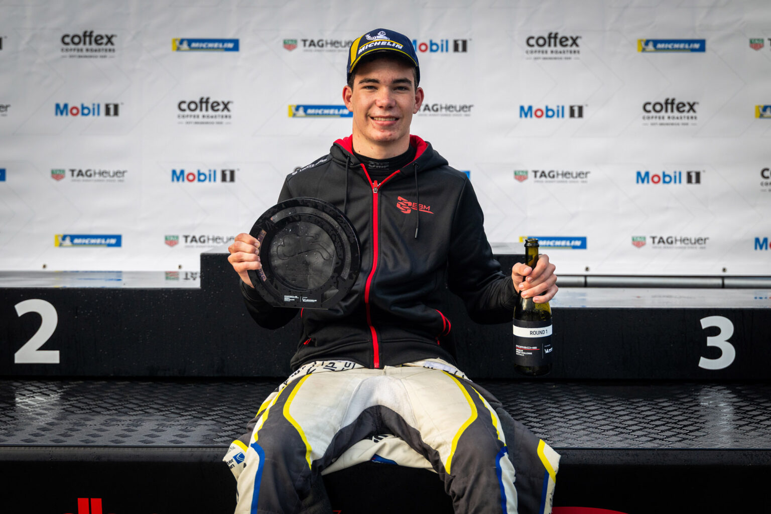 Double podium for Bewley on debut