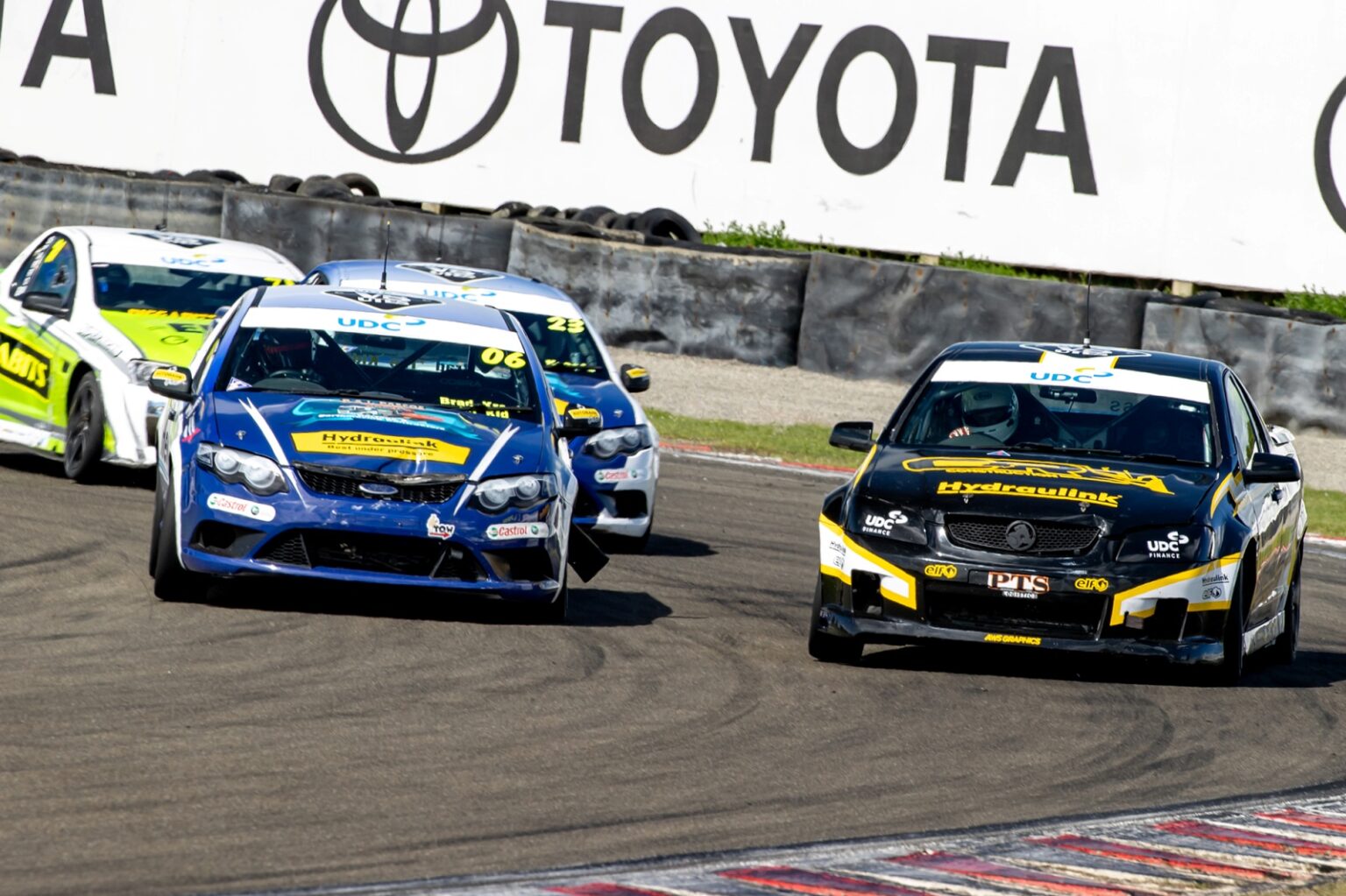 The V8 Utes are heading for a showdown at Hampton Downs
