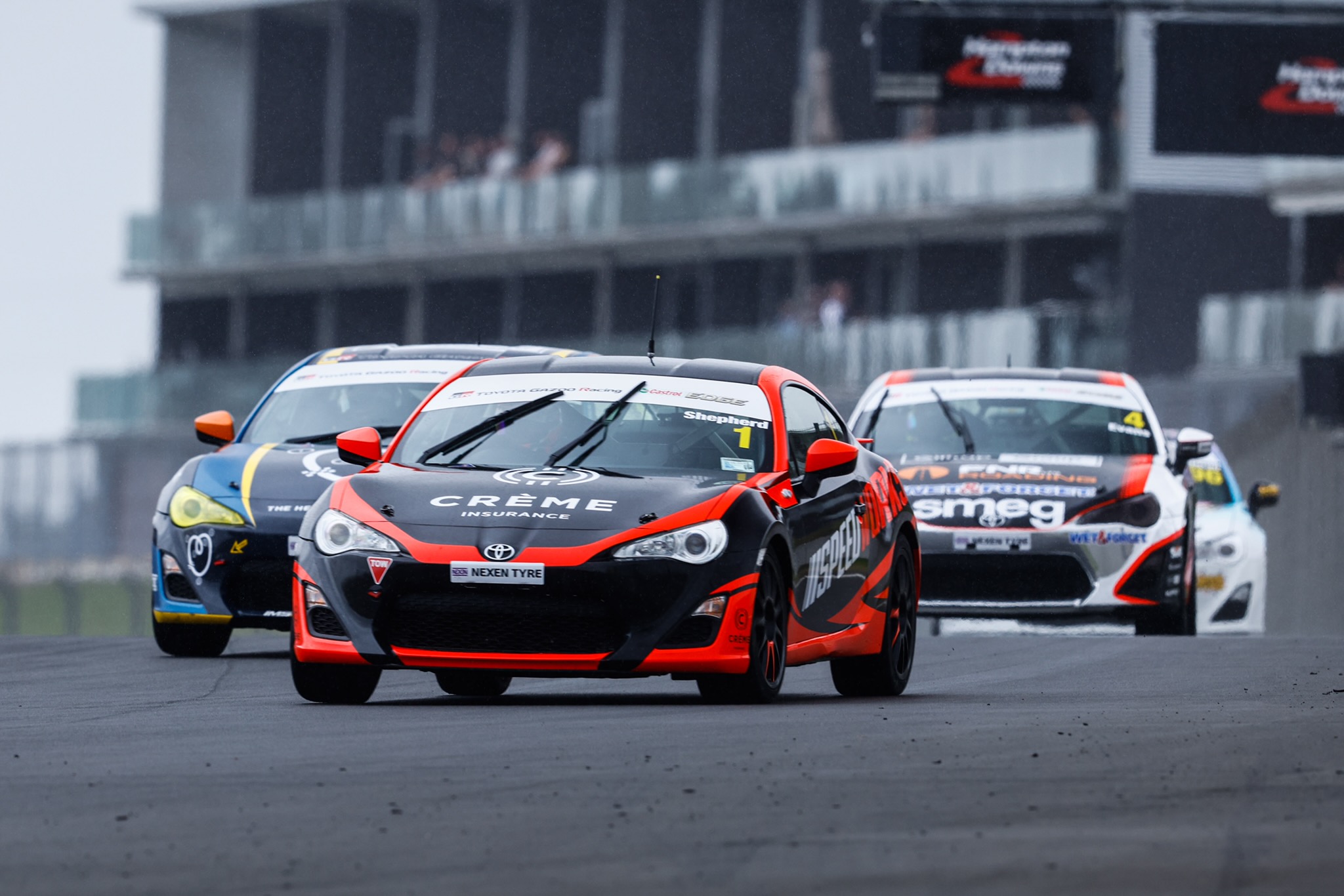 Shepherd fights back with Race 1 victory in Toyota 86s at Hampton Downs
