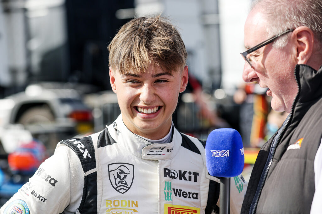 Louis Sharp takes another step towards Formula 1 dream