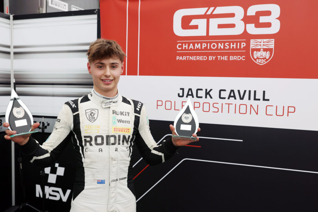 Louis Sharp's sensational GB3 debut