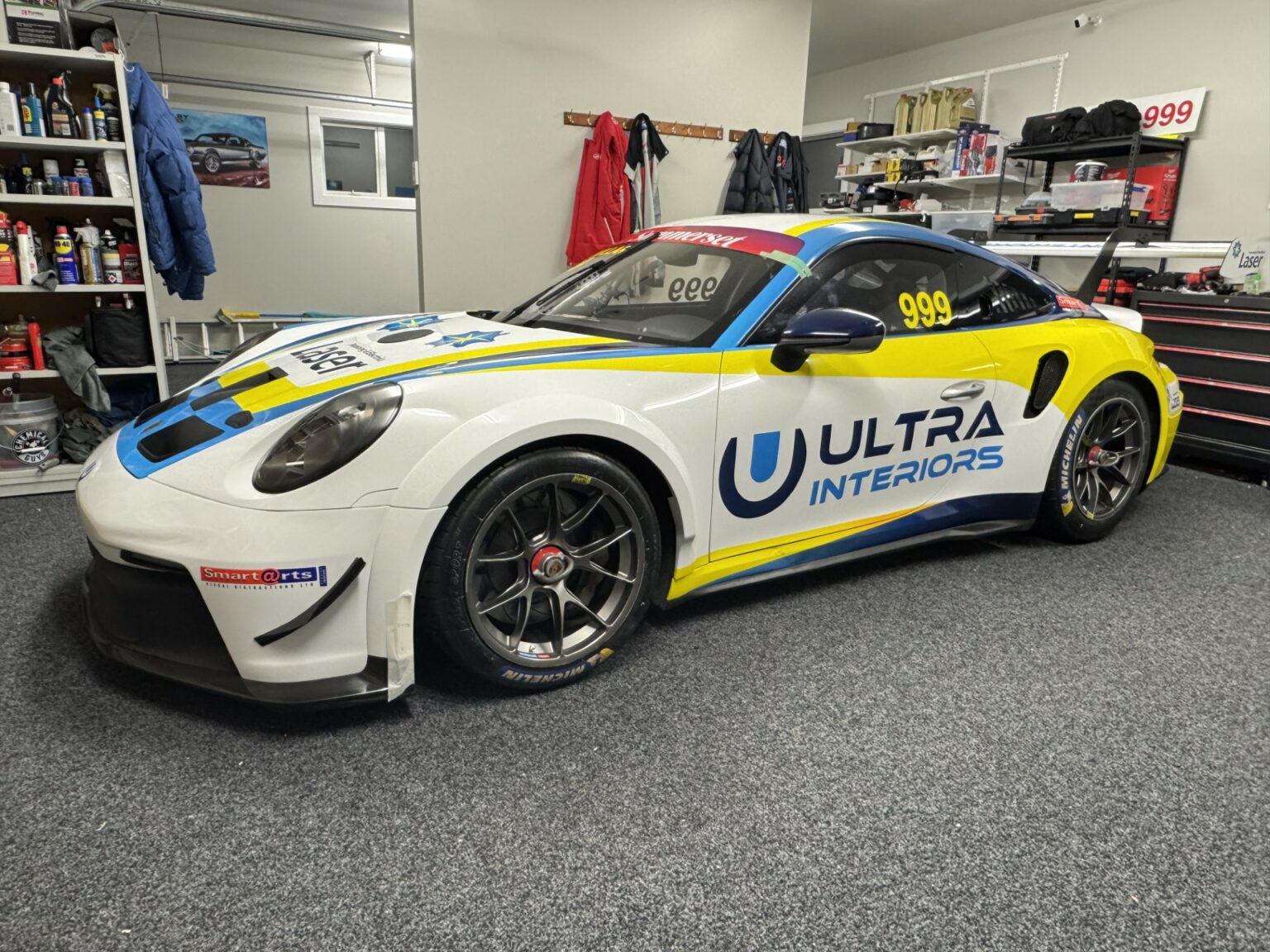 Porsche 992 machinery for up and coming young gun